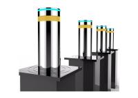 China SUS304 Stainless Steel Automatic Rising Bollard with 600mm Height and 5 Million Times Service Life for sale