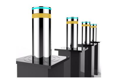 China SUS304 Stainless Steel Automatic Rising Bollard with 600mm Height and 5 Million Times Service Life for sale