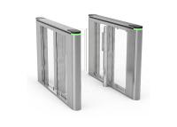 China 40 Person/Minute SS304 Acrylic Swing Turnstile Gate with Brushless DC Motor for High-Speed Access Control for sale