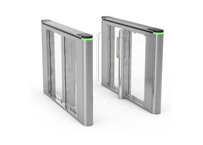 China 40 Person/Minute SS304 Acrylic Swing Turnstile Gate with Brushless DC Motor for High-Speed Access Control for sale