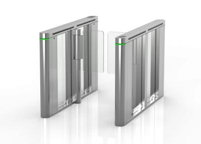 China Anti Shock 40W DC Motor Swing Barrier Turnstile with Lossless Mechanism for High Traffic Areas for sale