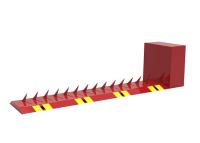 China Traffic Barrier A3 Steel Spikes Tyre Killer 7m Length PLC Remote Control for sale