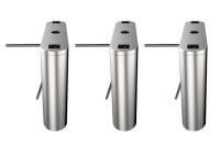 China Anti Hit Tripod Turnstile Gate Self Resetting 500mm Arm RFID Reader for sale