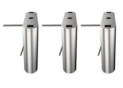 China Anti Hit Tripod Turnstile Gate Self Resetting 500mm Arm RFID Reader for sale