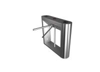 China 24V Low Frequency Bridge Type Tripod Turnstile Gate with 1.2mm Thickness for Indoor and Outdoor Use for sale