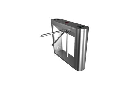 China 24V Low Frequency Bridge Type Tripod Turnstile Gate with 1.2mm Thickness for Indoor and Outdoor Use for sale