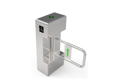 China BLDC Motor Pedestrian Barrier Gate 800mm Arm DC24V One Way for sale