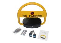 China Dry Battery Rechargeable Parking Lock App Control 390mm Rising DC6V for sale