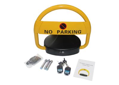 China Dry Battery Rechargeable Parking Lock App Control 390mm Rising DC6V for sale