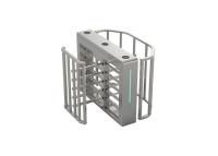 China 304 Stainless Steel Half Height Turnstile with DC24V Power and IP55 Rating for Access Control System for sale