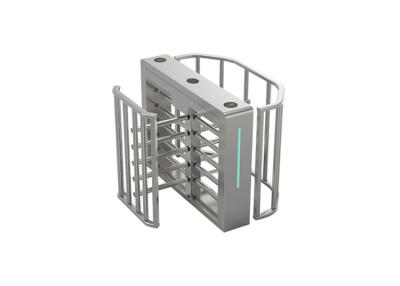 China 304 Stainless Steel Half Height Turnstile with DC24V Power and IP55 Rating for Access Control System for sale
