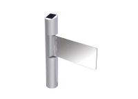China Bidirectional 24V DC Brushless Motor Tubular Swing Barrier Turnstile For Pedestrian Access Control System for sale