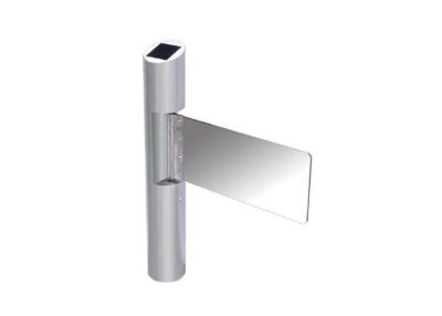 China Bidirectional 24V DC Brushless Motor Tubular Swing Barrier Turnstile For Pedestrian Access Control System for sale