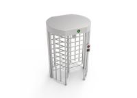 China Security Access Control Full Height Turnstile Gate Hot Dip Galvanizing With Canopy for sale