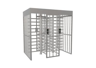 China Double Channel RFID Full Height Turnstile Gate with Bi-directional Access Control for High Security for sale