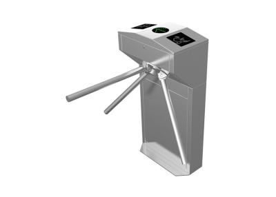 China Vertical Tripod Half Height Turnstile Bar Code Reader Card Reader Ticket Solution for sale