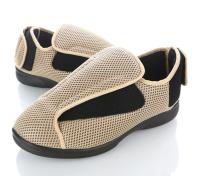China Unisex Diabetic Shoes Daily Casual Healthcare Flat Shoes Comfortable Soft Orthopedic Shoes for sale