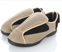 China Unisex Diabetic Shoes Daily Casual Healthcare Flat Shoes Comfortable Soft Orthopedic Shoes for sale