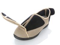 China Unisex Diabetic Shoes Daily Casual Healthcare Flat Shoes Comfortable Soft Orthopedic Shoes for sale