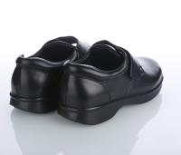 China Diabetic Foot Leather Shoes Corrective Diabetic Care Products Leat Leather Shoes Comfort for sale