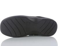 China Diabetic Shoes Daily Casual Healthcare Flat Shoes Orthotics Shoes Black Shoes Comfortable for sale