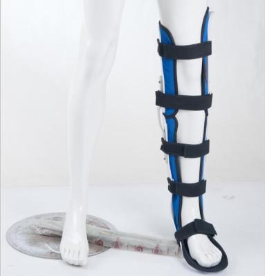 China Unadjustable Knee Ankle Foot Orthosis For Patella Knee Ligament Injury Posture Corrector for sale
