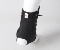 China Lace-up Soft Ankle Brace Medical Orthosis Support Professional Super Strong Ankle Bandage for sale