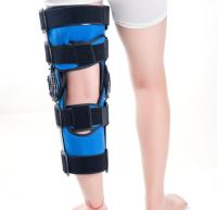 China Adult Plastic Knee Corrector Orthotics High Quality Knee Joint Support Fracture Orthosis for sale