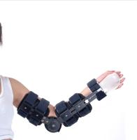 China Double Wheel Adjustable Delux Hinged Arm Brace Arm Orthosis Elbow-joint Mobilizer Orthosis for sale