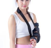 China Double Wheel Adjustable Delux Hinged Arm Brace Arm Orthosis Elbow-joint Mobilizer Orthosis for sale