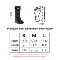 China Cam Walker Boot Men and women Fracture Boot Medical Long Walking Boot Broken Toe Shoes for sale