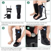 China Cam Walker Boot Men and women Fracture Boot Medical Long Walking Boot Broken Toe Shoes for sale