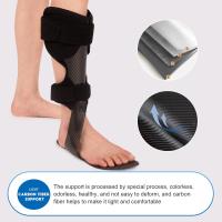 China Carbon Fiber AFO Brace Ankle Foot Orthosis AFO Rehabilitator Foot Drop Brace for Drop Foot, Ankle Instability or Limb Spasticity for sale