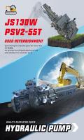 China PSV2-55T JS130W Crawler Excavator Hydraulic Pump for sale