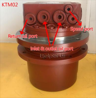 China Excavator Parts CX27B CX22B KX61-3 CX27T TB15 PC20 Travel Motor Assy For TM02 for sale