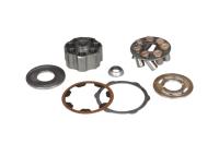 China PC60-7 PC60-6 Excavator Hydraulic Parts Belpats Swing Motor KMF41 Rustproof for sale