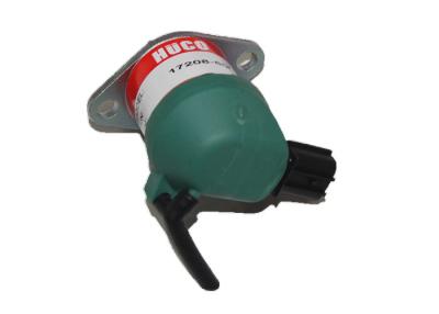 China Kubota KX71 Excavator Spare Parts Copper Stop Solenoid 17208-60010 for sale