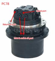 China Belparts Travel Motor Assy TM09 GM09 Excavator Final Drive PC78US-6 PC78 21W-60-2213 for sale