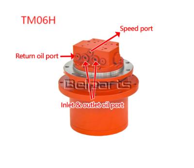China Belparts E305.5 E306 Excavator Final Drive Assembly For TM06H GM06H Travel Motor for sale