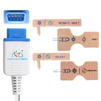 China Spo2 Sensor Cable Compatible GE-TruSingnal 9Pin 0.9M Disposable Spo2 Probe for sale