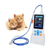 China Veterinary Handheld Pulse Oximeter SpO2 PR Monitor for Pets 3.5 Inch Screen 4400mAh Battery for sale