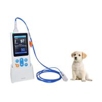 China Veterinary Handheld Pulse Oximeter SpO2 PR Monitor for Pets 3.5 Inch Screen 4400mAh Battery for sale