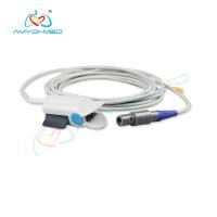 China Lemo Plastic Reusable SpO2 Sensor 5P Adult Finger Clip 3M Cable Compatible Creative for sale