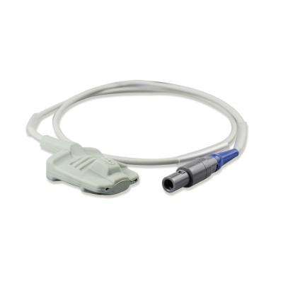 China Lemo Plastic Single 5P Reusable SpO2 Sensor Compatible With Biolight for sale