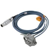 China Metal 7 Pin TPU Gray 10ft Neonate Wrap SpO2 Sensor for CRITKON GE Medical Systems for sale