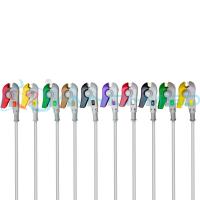 China SCHILLE Bionet Patient Monitor ECG EKG Cable DB15P 10 Lead Clip 2.4m IEC Standard for sale