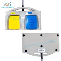China Laparoscopic Double Paddle Medical Foot Switch Cut Coag Electrosurgical 2 Unit 3m Cable IP68 for sale