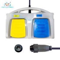China Laparoscopic Double Paddle Medical Foot Switch Cut Coag Electrosurgical 2 Unit 3m Cable IP68 for sale