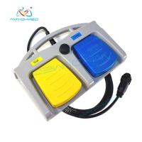 China Electrosurgical Bipolar Foot Switch 2 Pedal Cut Coag with Remote Control 3m Cable IP68 for sale