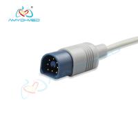 China HP M30 Compatible Patient Monitor SpO2 Cable 8 Pins TPU 2.4M for sale